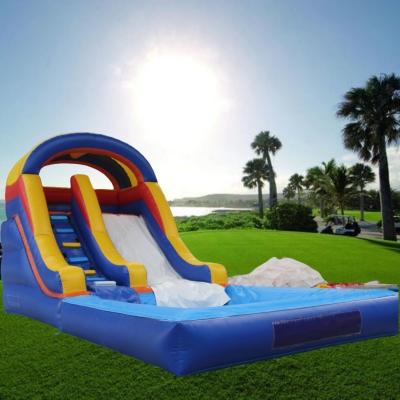 Cina Dimensioni personalizzate Bouncer gonfiabile in PVC Sirena scivolo d'acqua rosa per il divertimento all'aria aperta in vendita