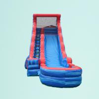 China Customized Size Inflatable Water Climbing Games with Slide for sale