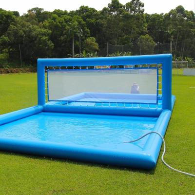 Cina Castle Design Piscina gonfiabile Giant Court di pallavolo con colore personalizzato in vendita
