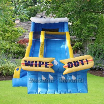 China Customized Color Inflatable Water Slide Park Outdoor Dragon Slide for 5-10 Passengers for sale