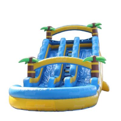 China Residential Occasion Inflatable Slide for Children's Water Play Customized Color for sale