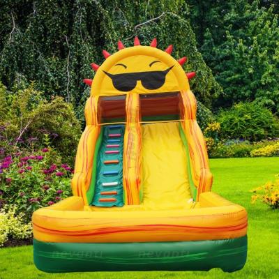 China Residential Occasion Inflatable Slide for Children's Water Play Customized Color for sale