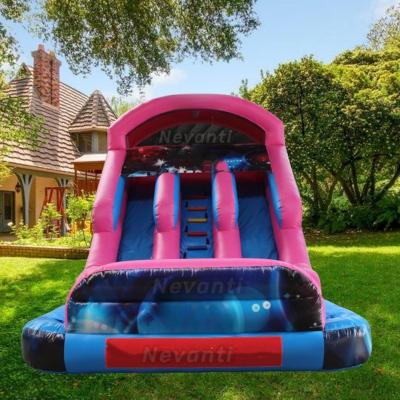 China Customized Size Inflatable Slide Pool for Kids and Max Capacity of 100-500kg for sale