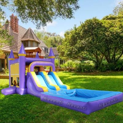 China Customized Size Inflatable Slide Pool for Kids and Max Capacity of 100-500kg for sale