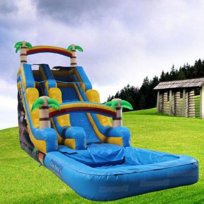 China Customized Size Inflatable Slide Pool for Kids and Max Capacity of 100-500kg for sale