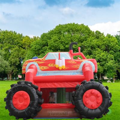 中国 8-13歳の子供のためのデザインPVC充気型悪気な城 ボンズハウス 販売のため
