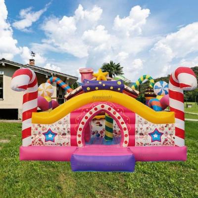 中国 8-13歳の子供のためのデザインPVC充気型悪気な城 ボンズハウス 販売のため