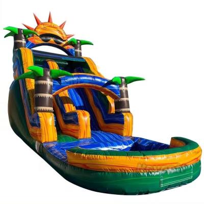 China Slide de água tropical inflável para grandes ocasiões no Resort Hotel à venda