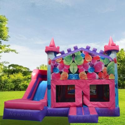 Cina 13x13 Castello gonfiabile Casa a rimbalzo per bambini colorato personalizzato e divertente in vendita