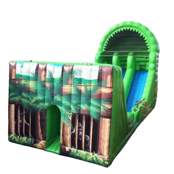 Customized Size Inflatable Santa Claus Castle Night Club Bounce House for 14 Years Up