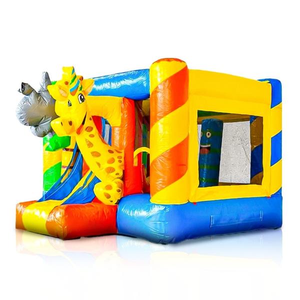 Customized Size Inflatable Santa Claus Castle Night Club Bounce House for 14 Years Up