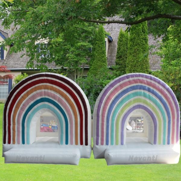 Customized Size Inflatable Santa Claus Castle Night Club Bounce House for 14 Years Up