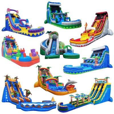 China 14 Years Up Children Bouncy Castles Custom Logo Printed Inflatable Bouncer Playground for sale