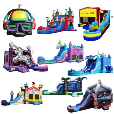 China Customized Color Inflatable Bouncing House for Party Rental Age Range 14 Years Up for sale