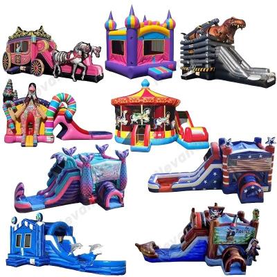China Customized Color Inflatable Bouncing House for Party Rental Age Range 14 Years Up for sale