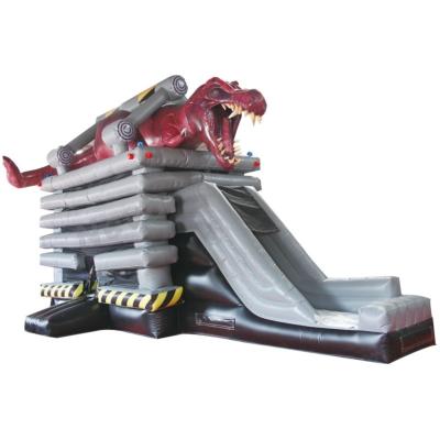 Cina Customized PVC gonfiabile Monster Truck casa rimbalzo con scivoli per ODM / OEM accettabile in vendita