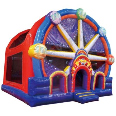 Cina Customized PVC gonfiabile Monster Truck casa rimbalzo con scivoli per ODM / OEM accettabile in vendita