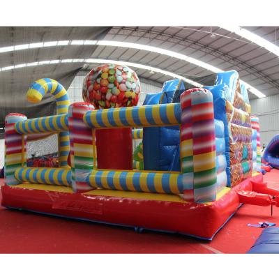 Cina Logo personalizzato stampato Commerciale Bounce Playhouse Gigante Giochi di castelli gonfiabili per bambini in vendita