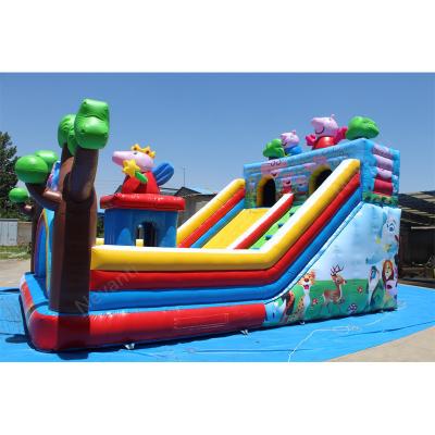 China Commercial Grade Custom Outdoor Blow Up Bounce House Combo Fun and Exciting for Kids for sale