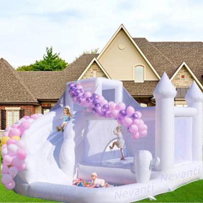 Cina Castello Avventura Colore personalizzato Bloccabagno Bianco con scivolo in vendita
