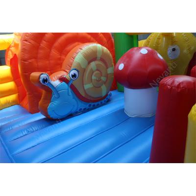 Cina Bouncer gonfiabile per bambini con diapositiva e stampa del logo personalizzato in vendita