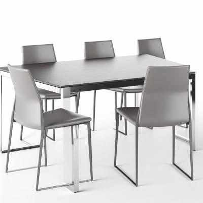 Chine Chaises de salle à manger en bois avec accoudoirs - Ensemble de 2, finition naturelle à vendre