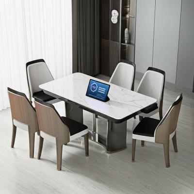 China Dining Room Table And Chair Set with Web Application Firewall and Security Measure Secure Your Dining Experience for sale