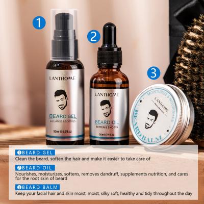 Cina Corredo d'idratazione di crescita della barba del vegano della spazzola della barba dell'olio di ricrescita in vendita