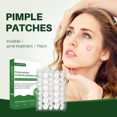 China Het Flard Organische Waterdichte Acne van de antirimpel behandelt Hydrocolloid Pukkel Te koop