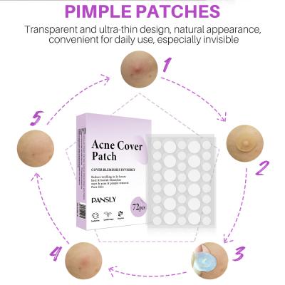 China Hydrocolloid van de het Flard Waterdichte Behandeling van de Acnepukkel de Acneflarden Te koop
