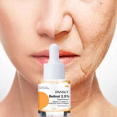 China Soro do enrugamento da vitamina C do Retinol 2,5% dos cuidados com a pele o anti remove o colagênio dos pontos escuros à venda