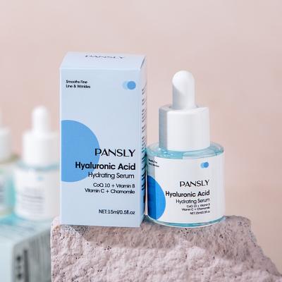 中国 15ml ピュア ヒアルロン酸 セラム ビタミン C アンチエイジング リペア ハイドレーティング フェイシャル 販売のため