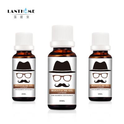 Cina 20ml Prodotti per la cura della barba Olio essenziale di baffi biologici ai semi d'uva di albicocca in vendita