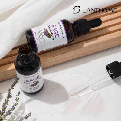 Cina 100% Estratto di Salvia Sclarea Olio Essenziale da Massaggio 30ml / Flacone in vendita