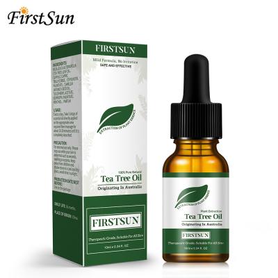 Cina Olio essenziale di massaggio dell'albero del tè OEM ODM per cicatrici da acne 10 ml in vendita