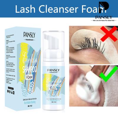 Cina Kit detergente per ciglia in schiuma di shampoo per ciglia da 50 ml 60 ml di sodio lauroil sarcosinato in vendita