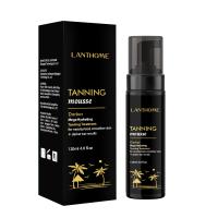 China OEM Self Tanning Mousse Dark Brown Sunless Tan Accelerator 200ml for sale