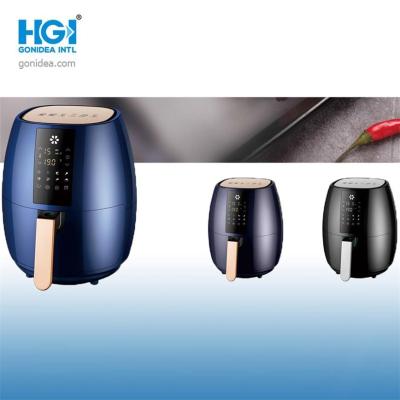 China Touch Screen 1400W Oil Free Digital 3.5L Air Fryer With Timer for sale
