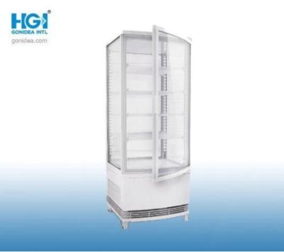Cina Refrigeratore di vetro 86L del controsoffitto della porta curvo verticale in vendita