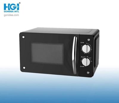 China Cooking Appliances 20L Black Stainless Steel Microwave Oven With Handle for sale
