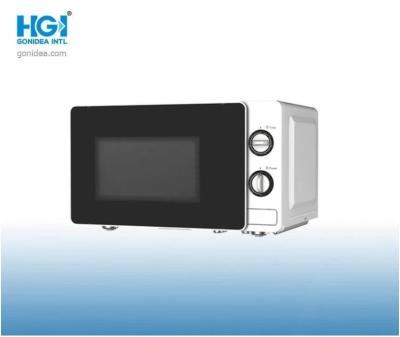 China Os ABS almofadam o forno micro-ondas elétrico 20L do botão de aço inoxidável à venda