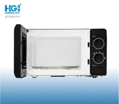 China Os ABS almofadam o forno micro-ondas elétrico 20L do botão de aço inoxidável à venda