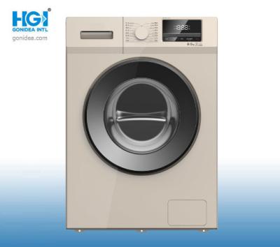 China Máquina de lavar roupa de carga frontal com tela de LED preta 7 kg Série G à venda