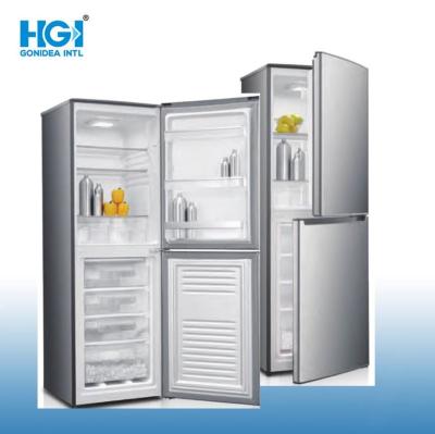 China Home LED Light Defrost Buttom Freezer Refrigerator With Drawers for sale