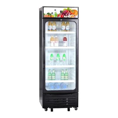 중국 전원 공급 장치와 220 - 240V 직립 쇼케이스 냉장고 310L 음료 디스플레이 냉장고 판매용