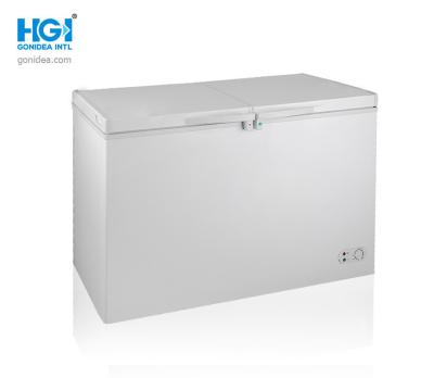 중국 더블러 톱 오픈 더블 도어 상자 냉장고 심 냉장고 Bd/Bc-510dq 판매용