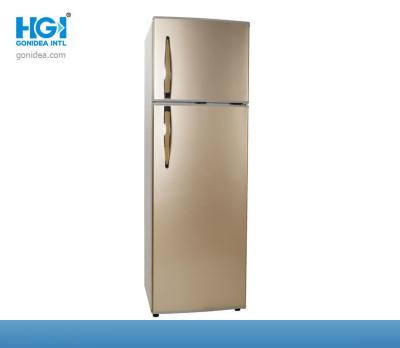 China 0C To 10C Top Freezer Refrigerators Energy Saving Two Door 8.8 Cu Ft for sale