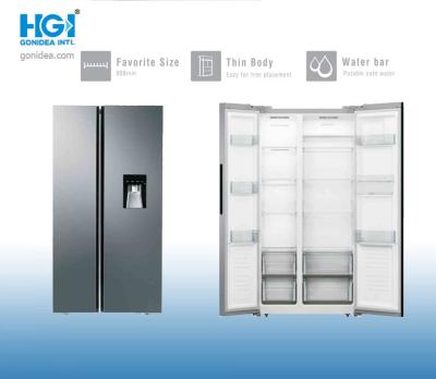 China Doppelte Tür-Edelstahl-Kühlschrank PCMs 18CF mit Kühlbox 42dB 510 Liter-Kühlschrank zu verkaufen