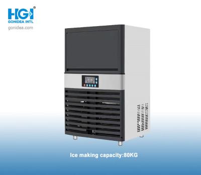 China het Roestvrije staalcountertop van 450W 80KG de Automatische Industriële Energie van de Ijsmaker - besparing Te koop