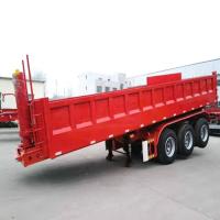 China Rollover Dump Semi Trailer Box Type Self Unloading for sale